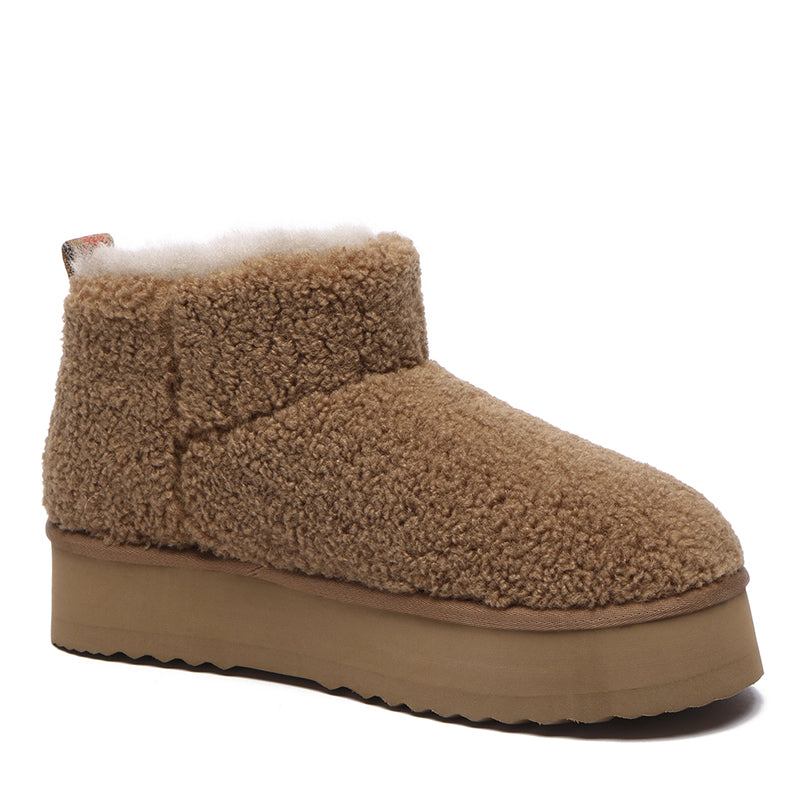 ULTIMATE Sheepskin Comfy Boots Platform – Original UGG Australia Classic
