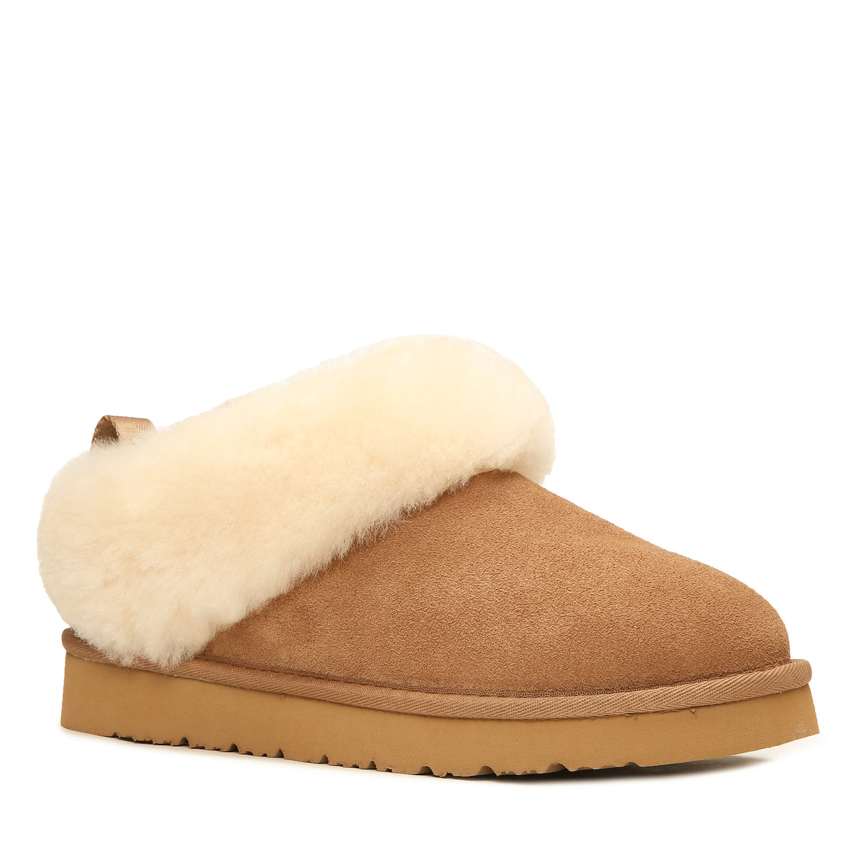 Fluffy Ugg Slippers | Plush Sheepskin Slip-On Comfort