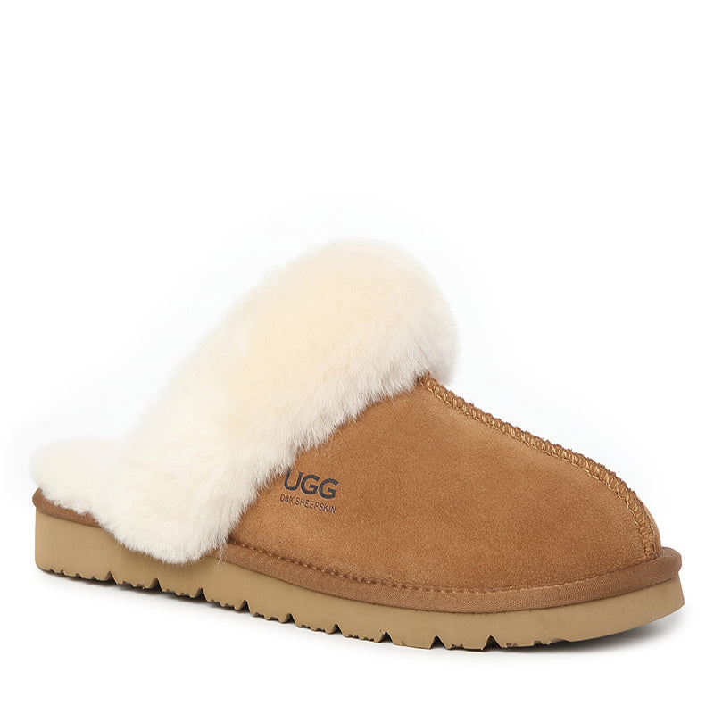 Buy Australian-Made UGG Platinum Dali Scuff Slippers Online