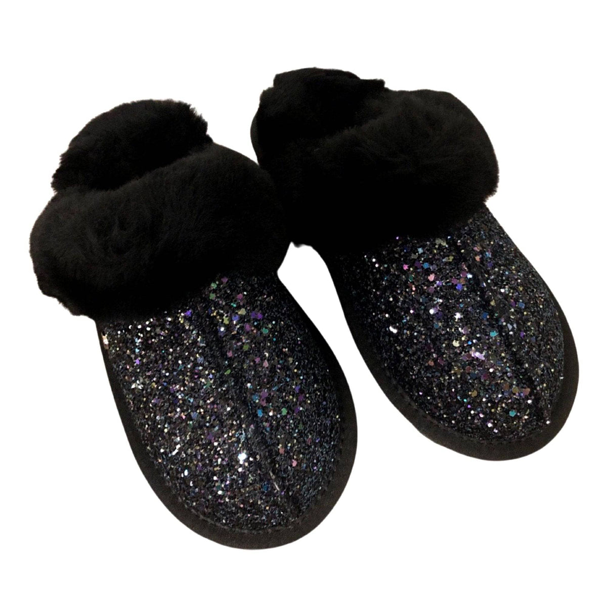 Glitzy Kid's Scuff Uggs